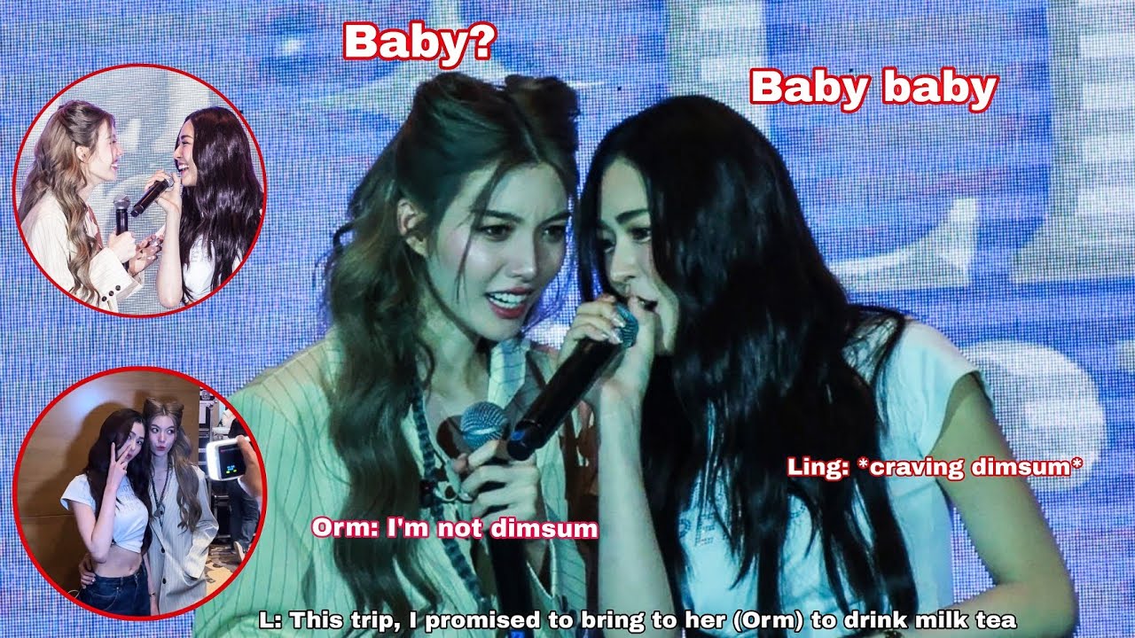 (LingOrm) LING BEING SUPPORTIVE GF TO ORM during HK Fanmeeting ...