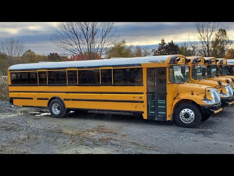 2024 ic ce school bus drive with exhaust brake #schoolbus #bus Cummins ...