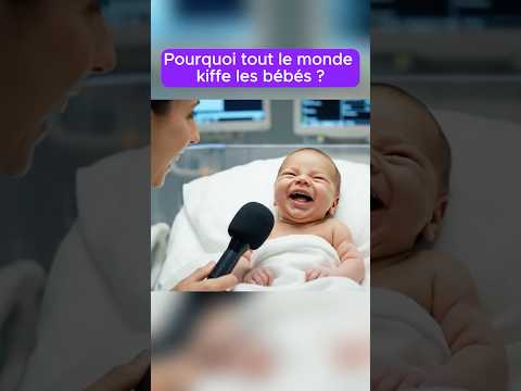 Pourquoi tout le monde kiffe les bébés ? #baby #ia