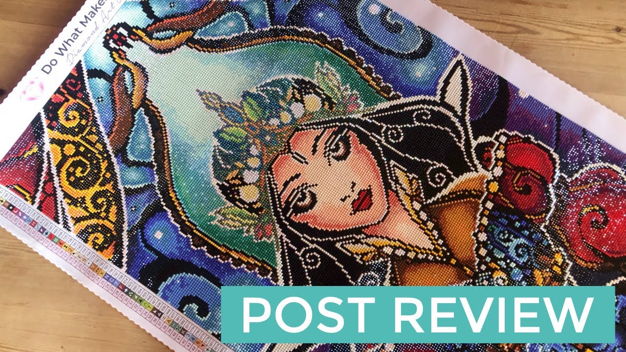 Diamond Art Club Post review - Mandie Manzano princess - Make a Wish ...
