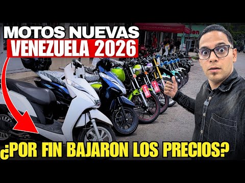 El Sorprendente PRECIO de las MOTOS NUEVAS en Venezuela 🇻🇪 ¿AHORA SI BAJARON LOS PRECIOS? 