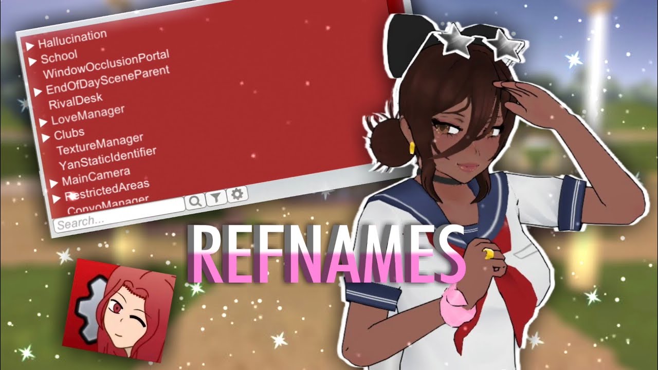 How To Find / Use Refnames || Yandere Simulator [Posemod Tutorial ...