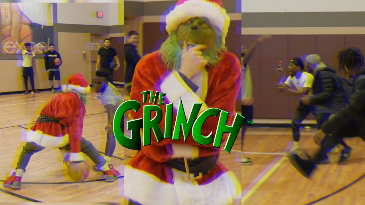 THE GRINCH CRASHES LA FITNESS - YouTube