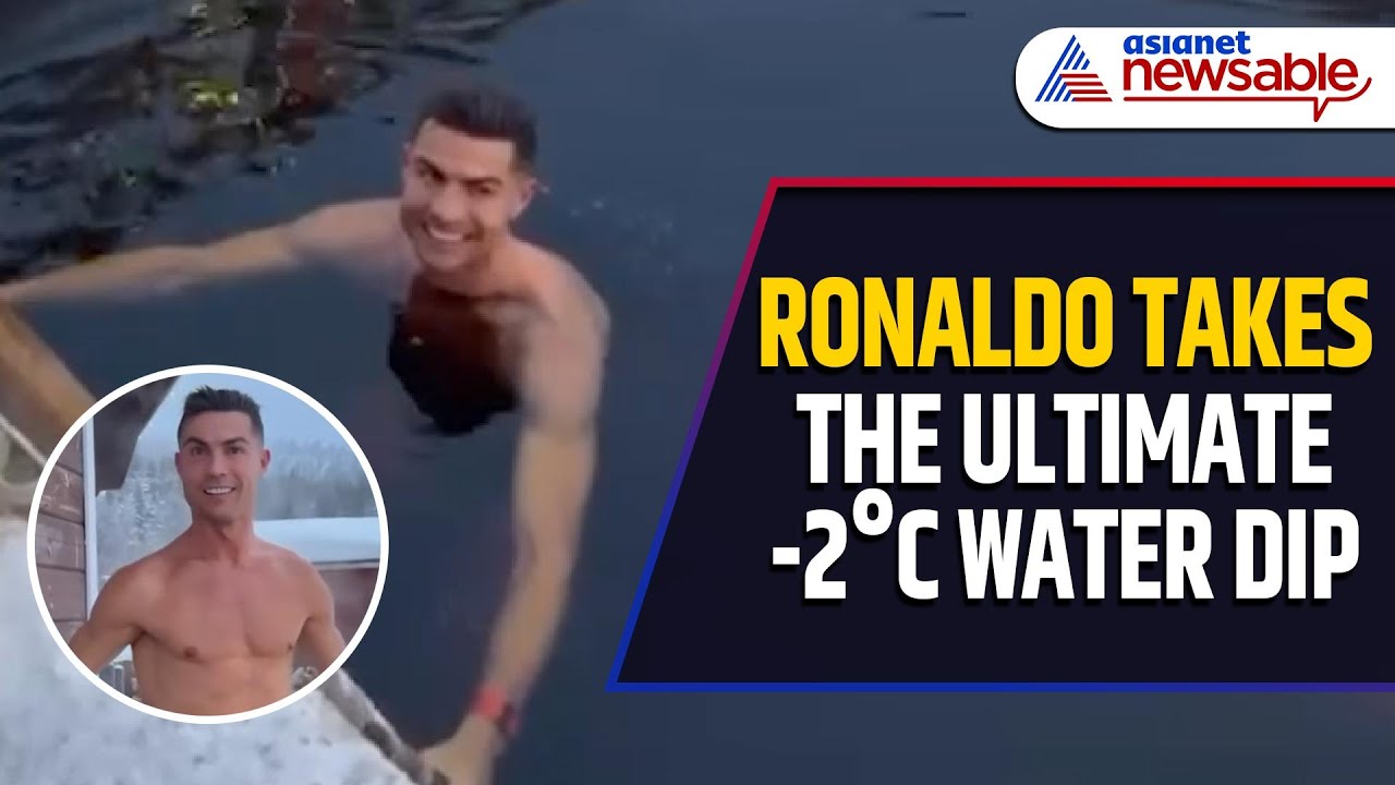 Cristiano Ronaldo Takes the Ultimate -2°C Water Dip, Shares Video ...