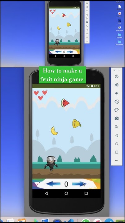 How to Make a Fruit Ninja Game in MIT App Inventor 2 #appdevelopment #coding - YouTube
