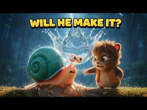 THE BIG RESCUE! 🐌 Chiku Saves Slo-Mo from the Giant Storm! ⛈️ (Heartwarming 3D Story)