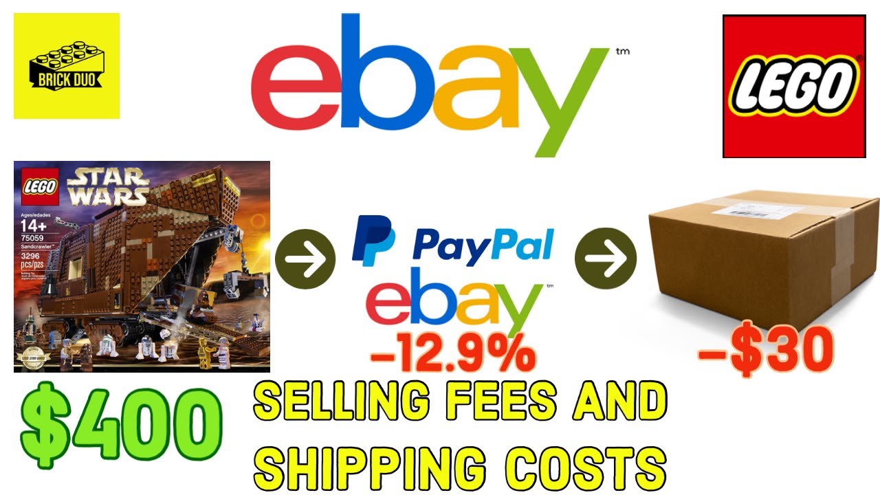 LEGO Investing: eBay SELLING and SHIPPING Costs! - YouTube