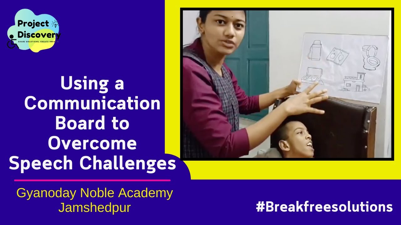 Using a Communication Board to Overcome Speech Challenges ...