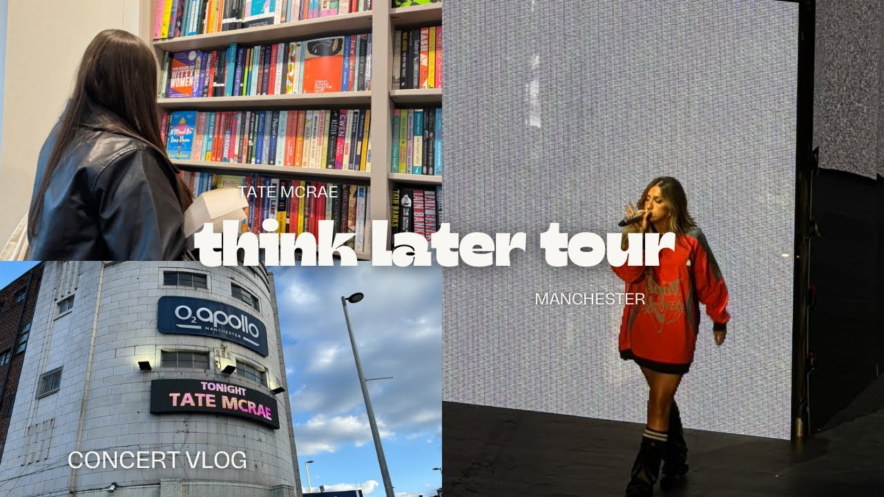 Think Later Tour | concert vlog ੈ - YouTube