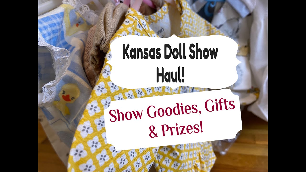 Kansas Doll Show Haul! Goodies, Gifts & Prizes for Reborn Baby Dolls ...