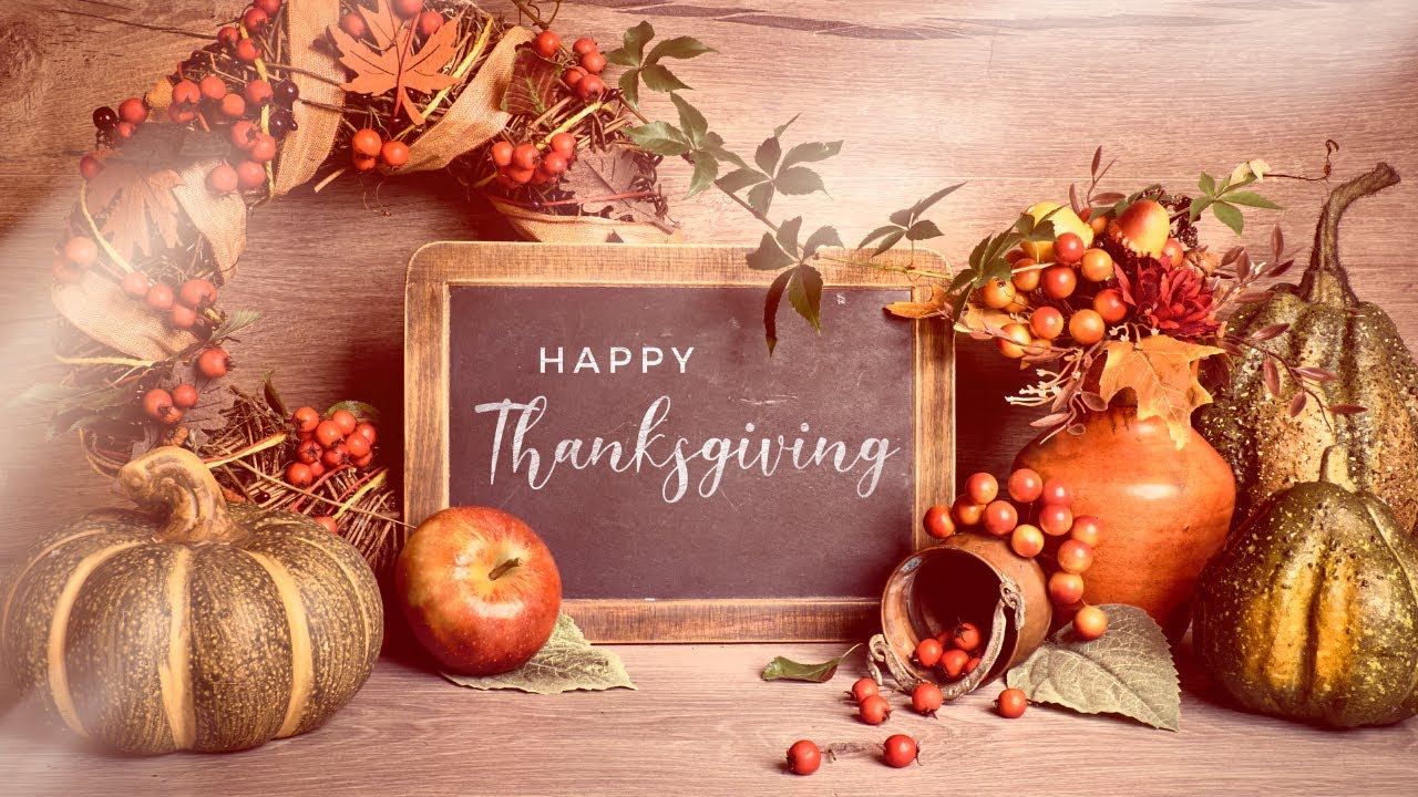 Happy Thanksgiving...And Introduction to Vlogmas! - YouTube