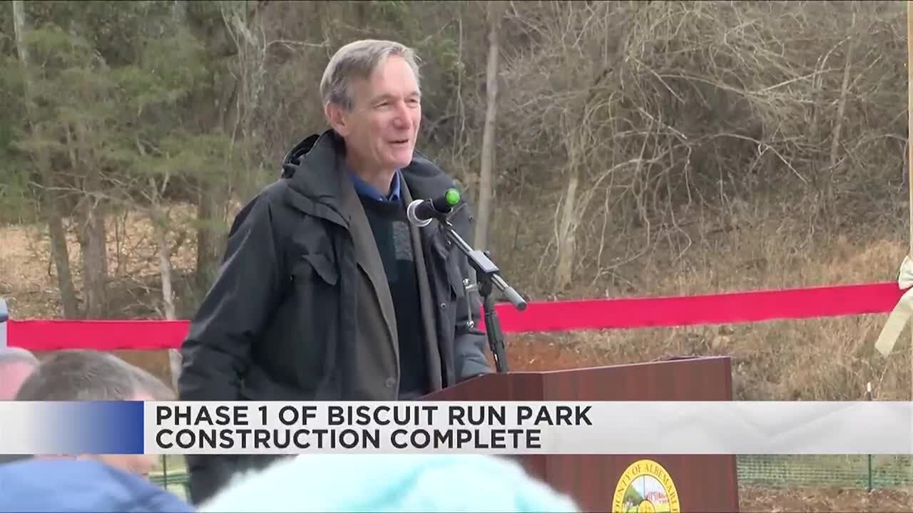 County cuts ribbon on Biscuit Run Park - YouTube