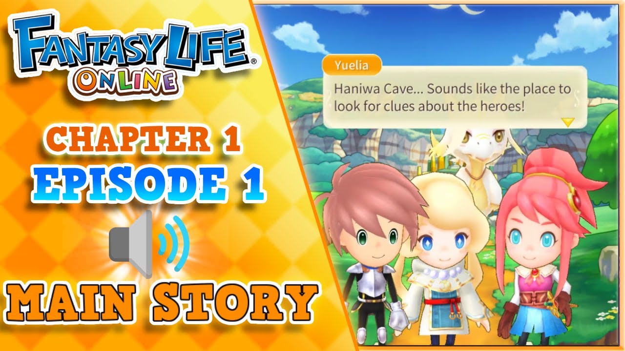 🟠Main Story 🔊 Chapter 2 Episode 1 - Fantasy Life Online - VOICE - YouTube