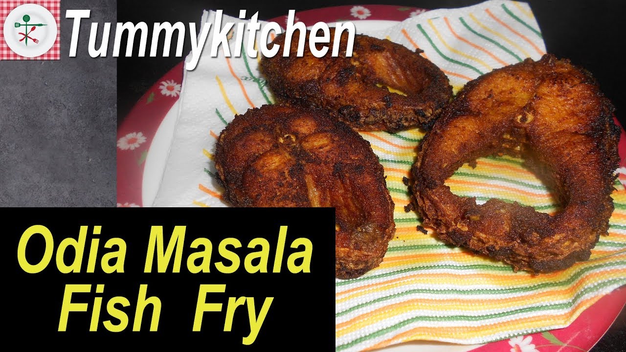 Odia Masala Fish Fry Recipe - Macha Bhaja Recipe-Fish Fry recipe Odiya ...