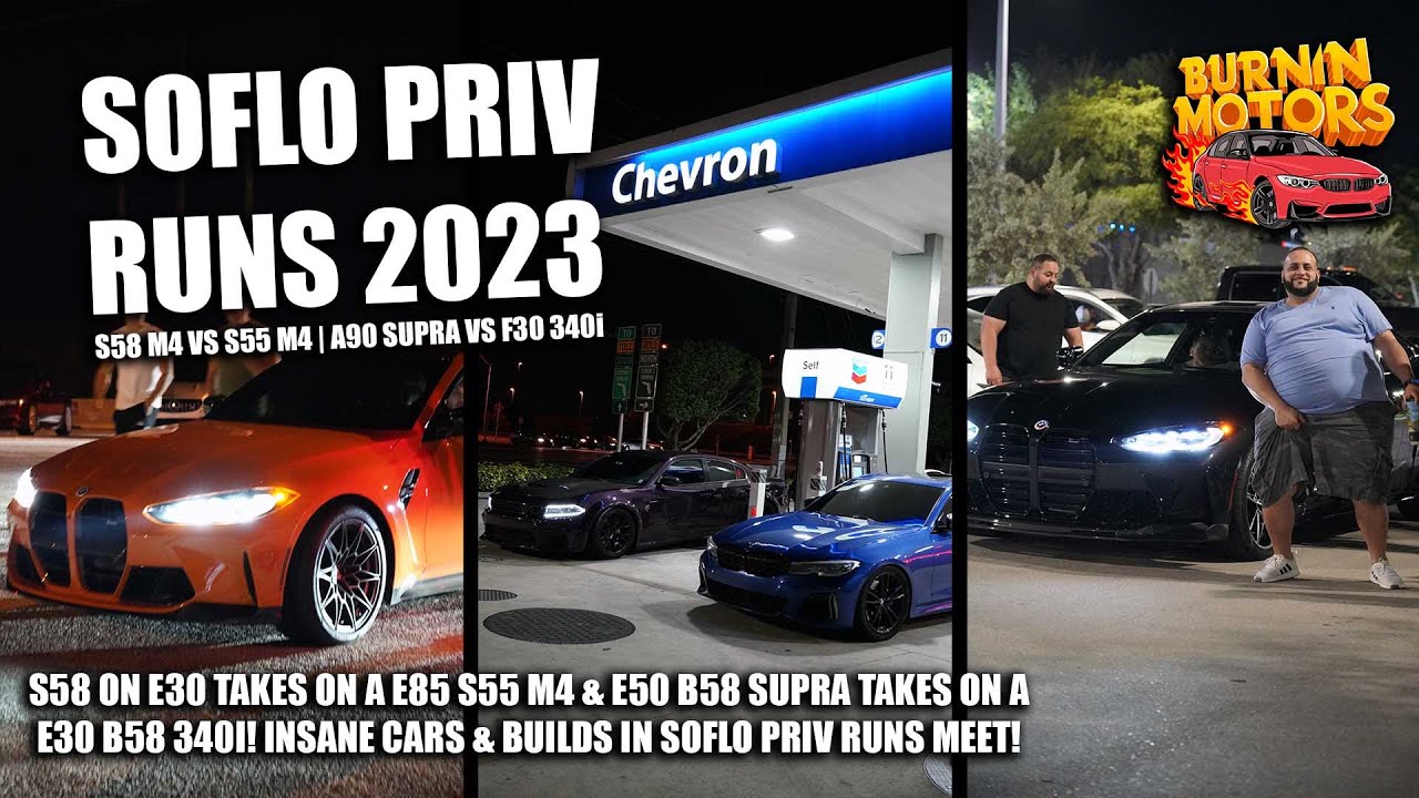 2023 M4 G82 VS 2016 M4 F82! 2023 SOFLO PRIV RUNS W/ INSANE CAR BUILDS ...