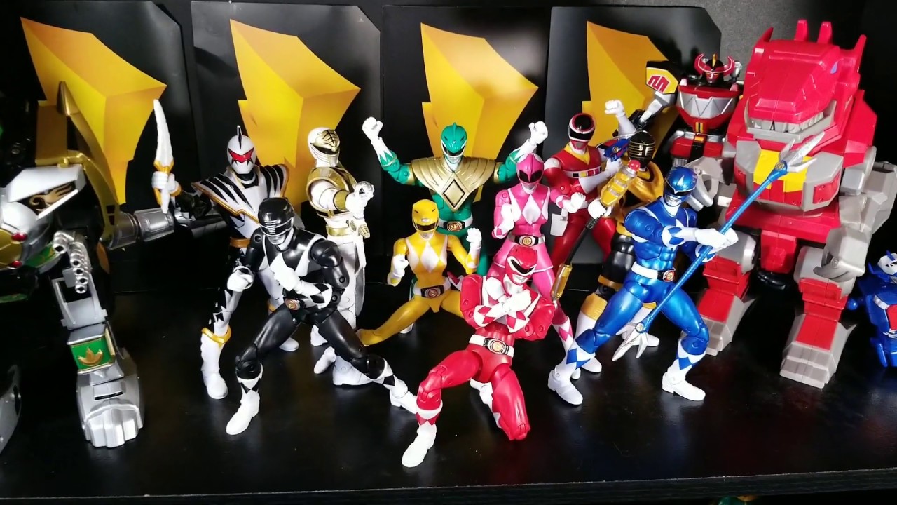 Mighty Morphin Power Rangers Legacy Action Figure Collection - YouTube