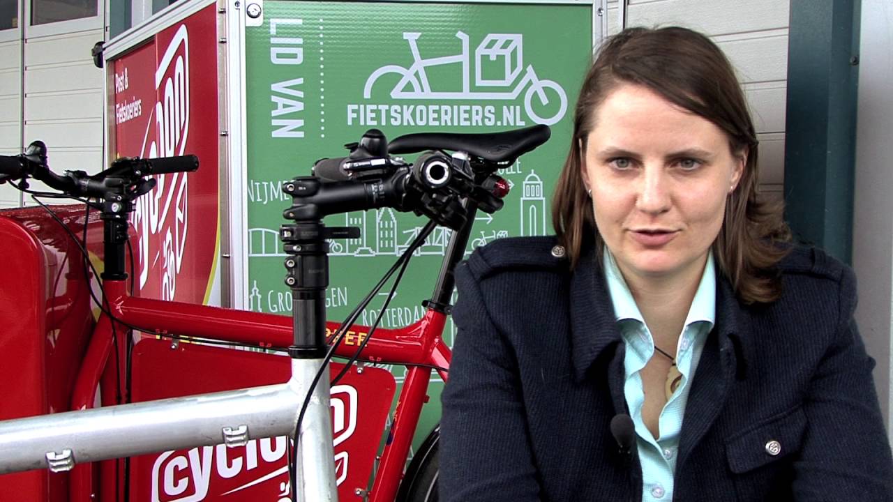 GreenDealZes in beeld: Cycloon Post- en Fietskoeriers - YouTube