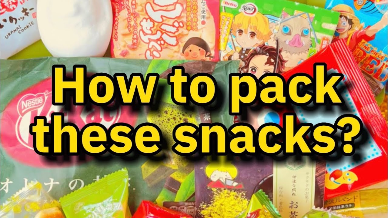 How to pack these snacks?🤔 - YouTube
