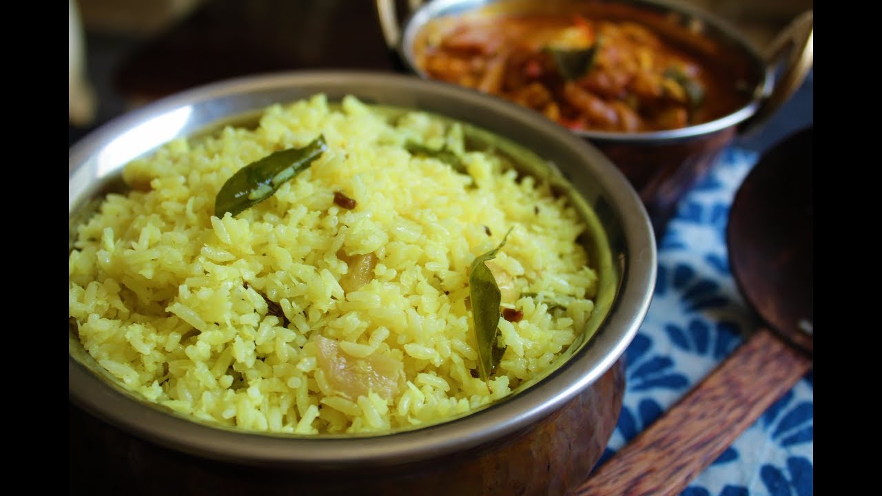 Thenga choru/Malabar/Kerala style coconut rice - YouTube
