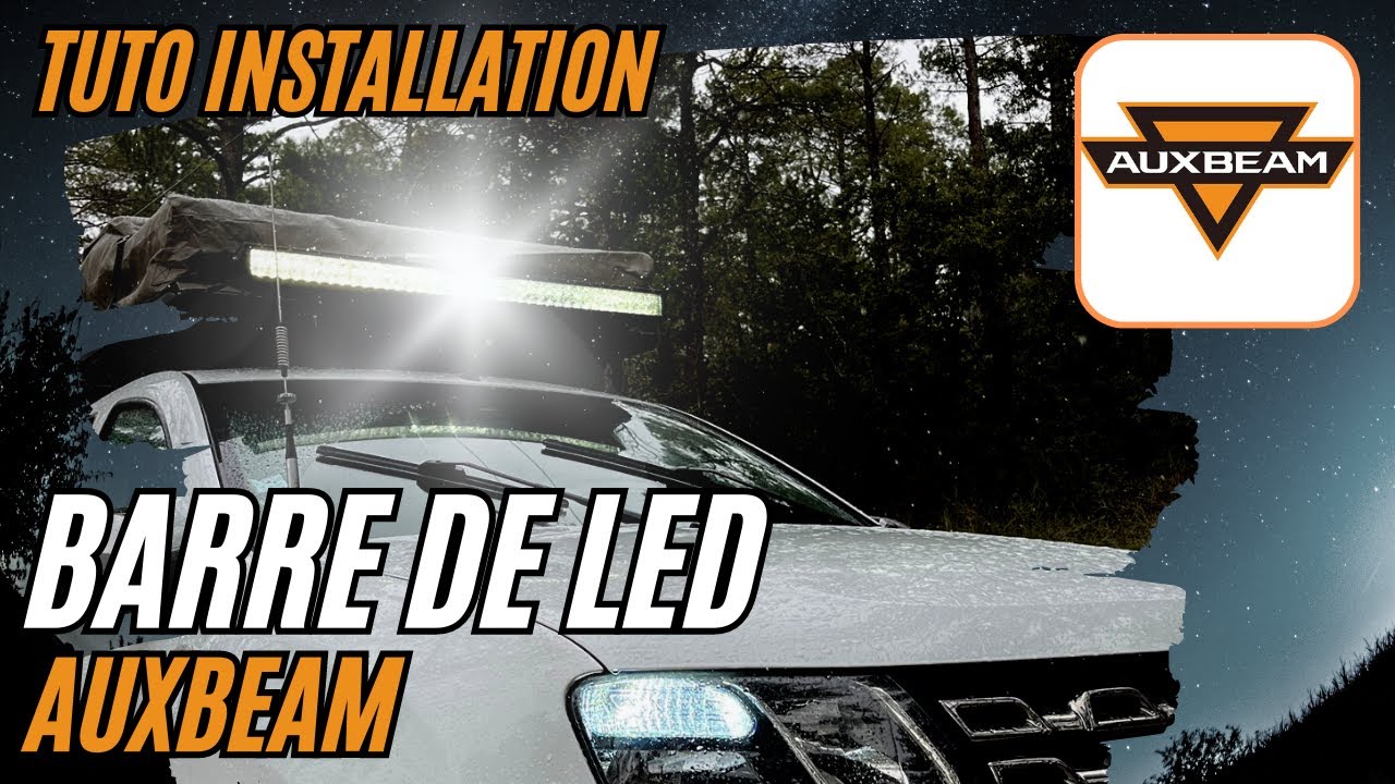 Tuto - Installation d'une barre de LED (Auxbeam) sur un Dacia Duster ...