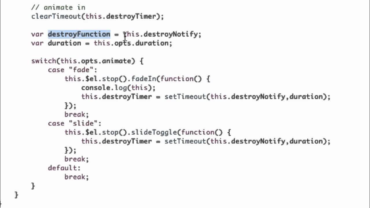 Javascript Settimeout And Jquery Scope Problems Youtube