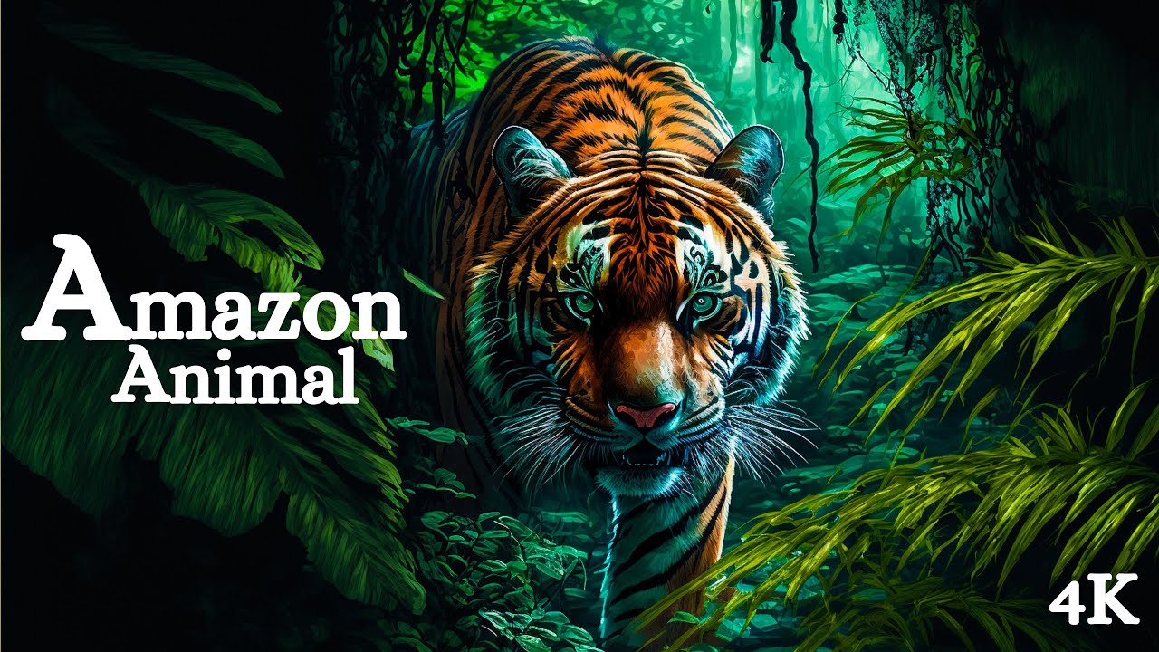 Animal OF Amazon 4K_Animals That Live in the Jungle | Amazon Jungle ...