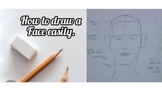How to draw a face with Loomis method | potrait drawing... | Doovi