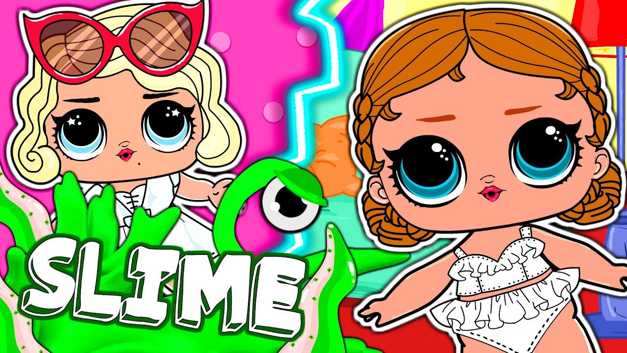 EXTREME SLIME plays with LOL DOLLs | L.O.L. Surprise! | Kids Cartoon ...
