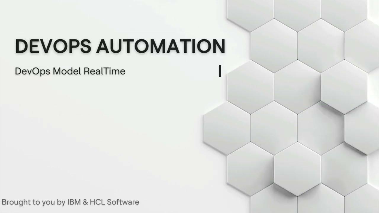 DevOps Model RealTime 12.0.1 - Introduction - YouTube
