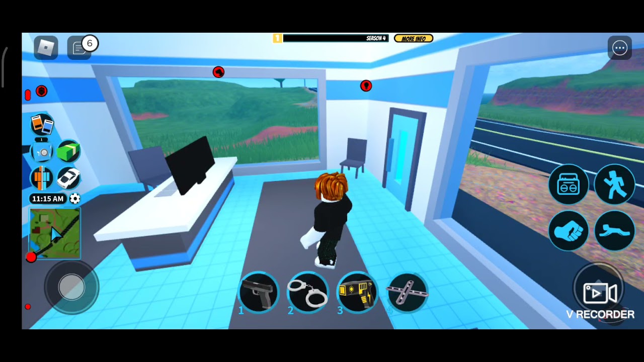 Roblox Jailbreak Gameplay | Create Crime And Stop Crime | Police And ...