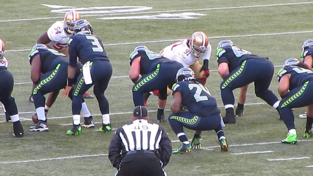 Seahawks VS 49ers December 14, 2014 Beast Mode - YouTube