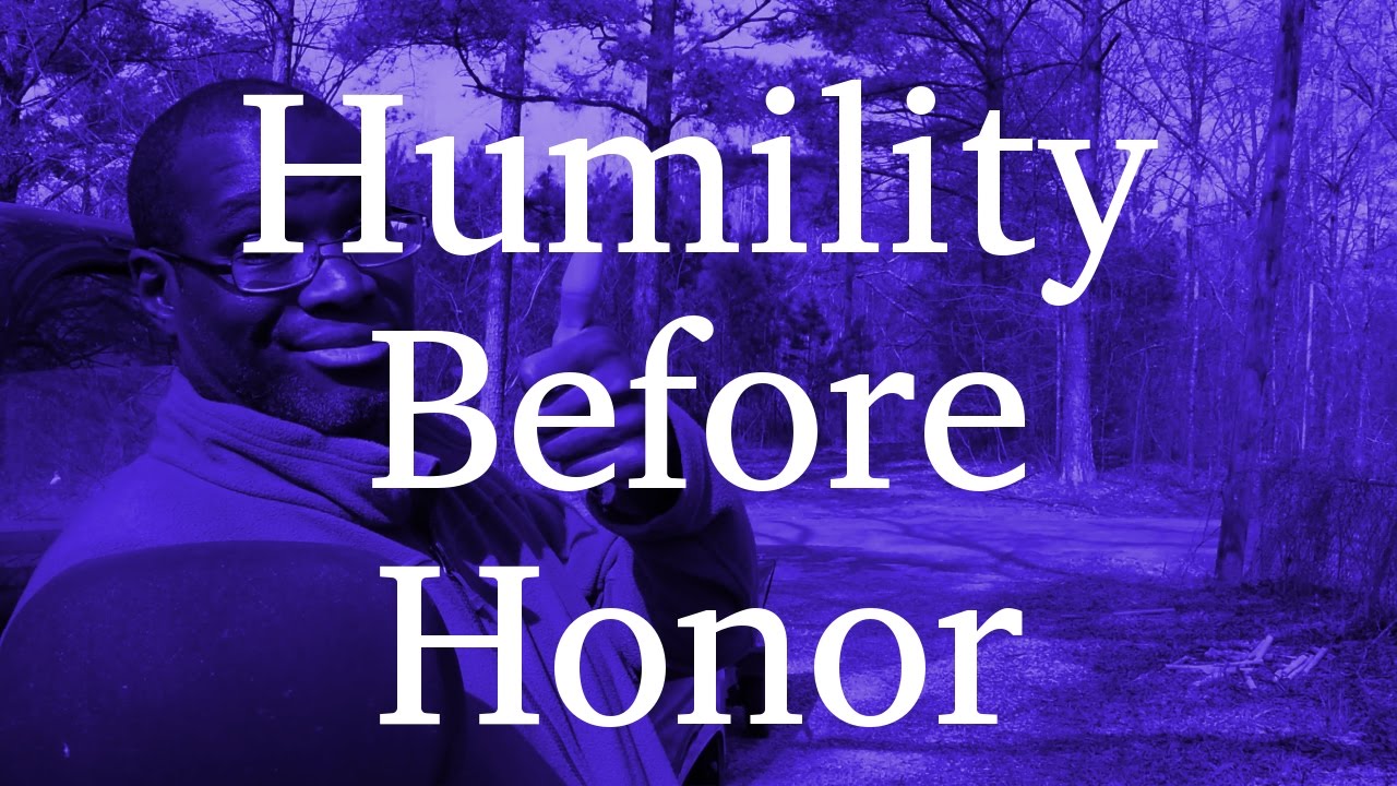 Humility Before Honor | Philosophy Fridays - YouTube
