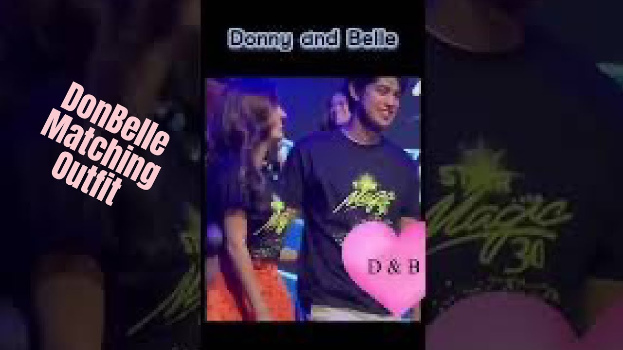 DONNY AND BELLE MATCHY OUTFIT SO CUTE! #DONBELLE // DONNY AND BELLE ...