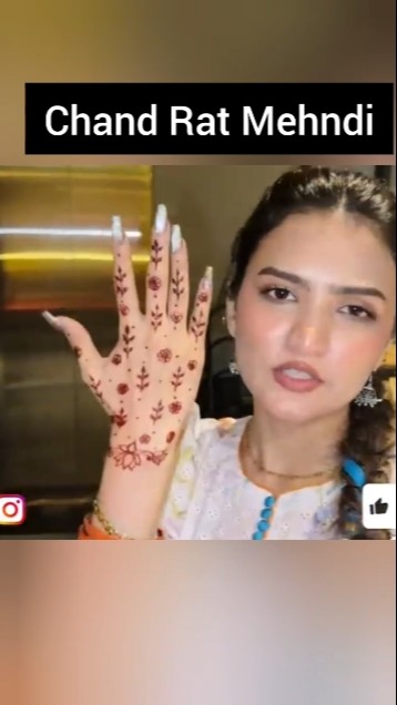 chand rat mehndi #mehndi #sistrology - YouTube