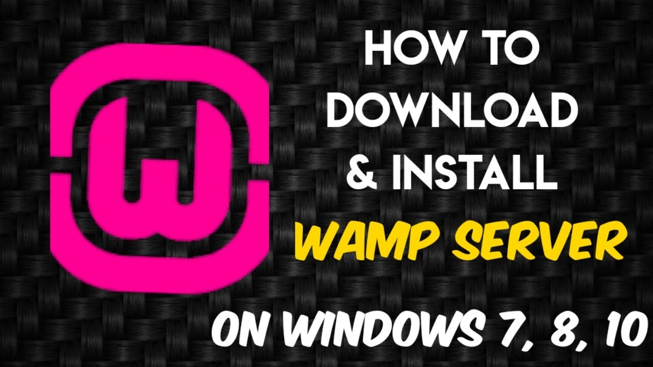 How to Download and Install Wamp Server on Windows 7, 8, 10 | Step by ...