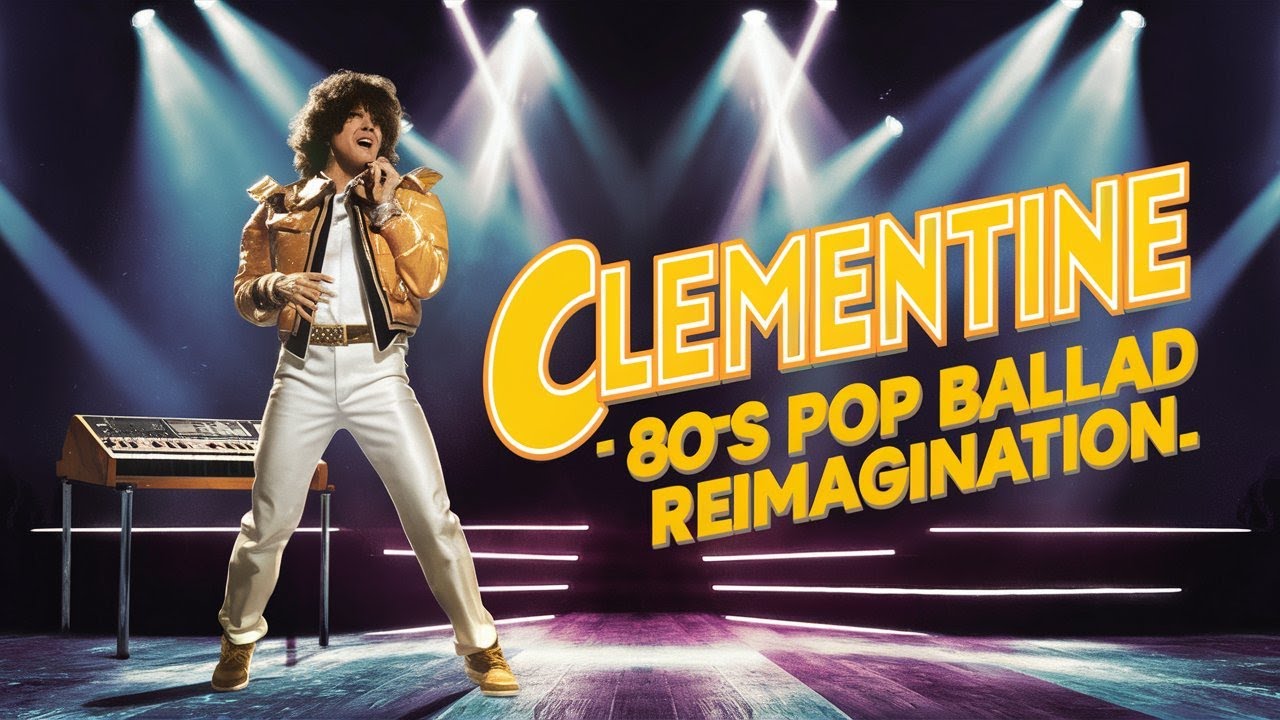 Oh My Darling Clementine - AI 80s Pop Ballad Reimagining - YouTube