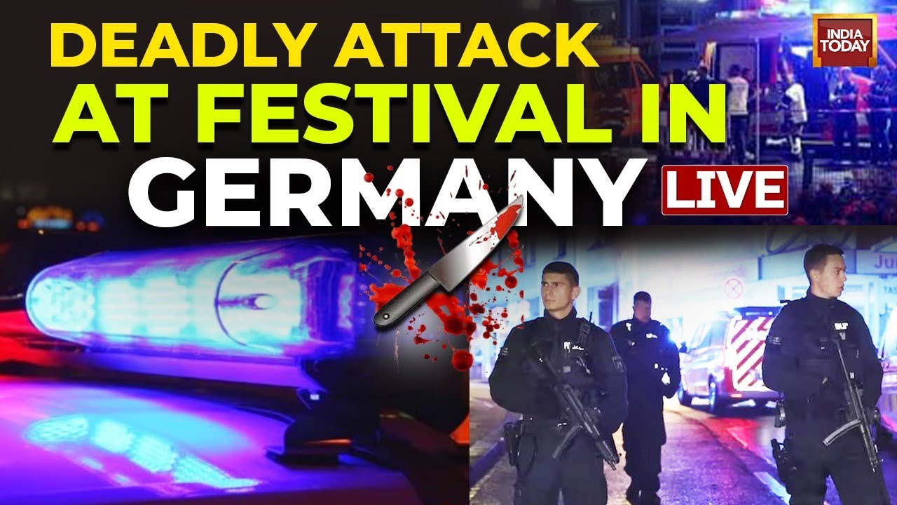 LIVE: Deadly Knife Attack In Germany LIVE: Police Hunt for Attacker ...
