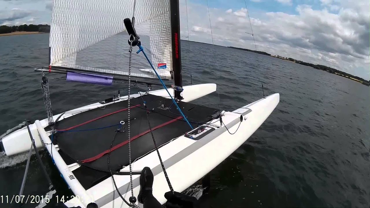 A-Cat Sailing at Rutland Water - YouTube