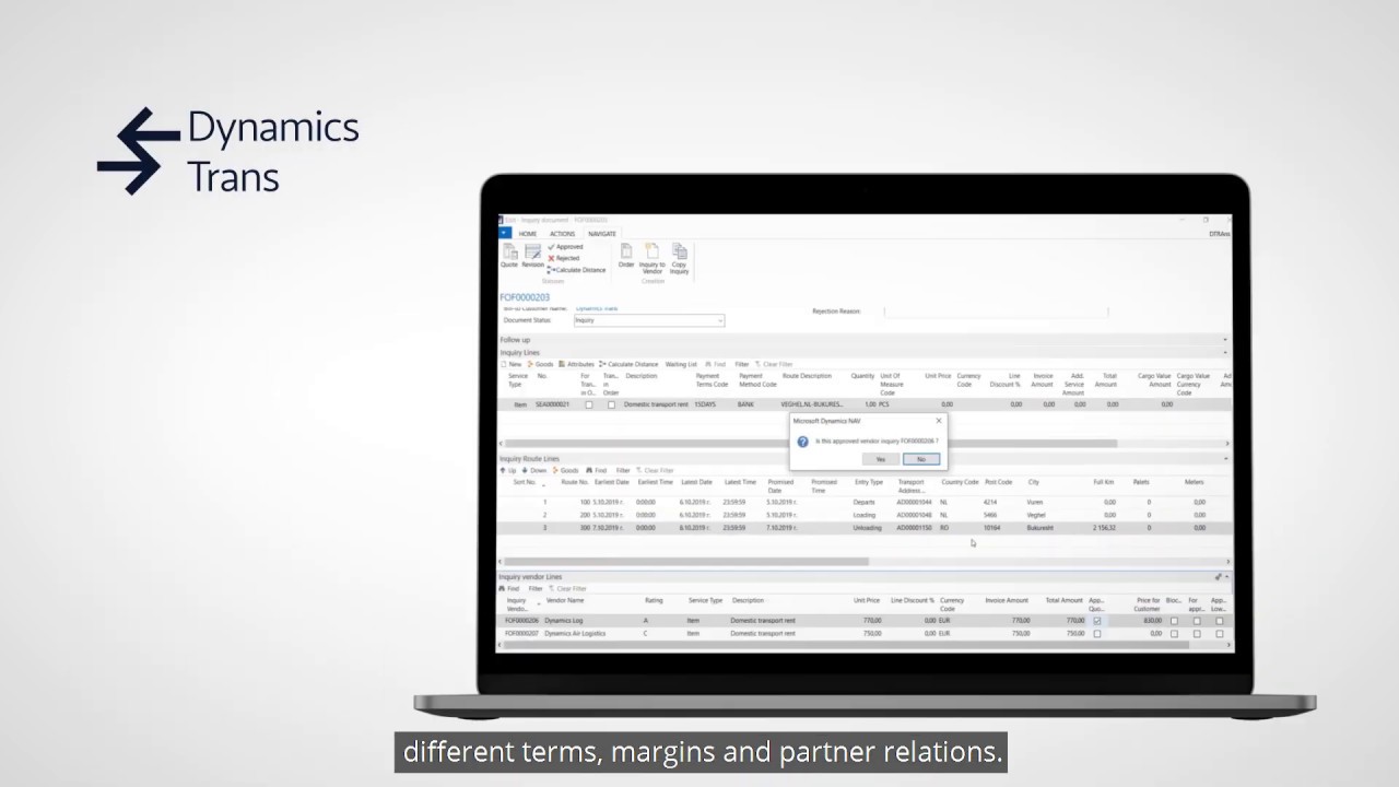 Dynamics Trans - Product Demo of FMS for Microsoft Dynamics - YouTube