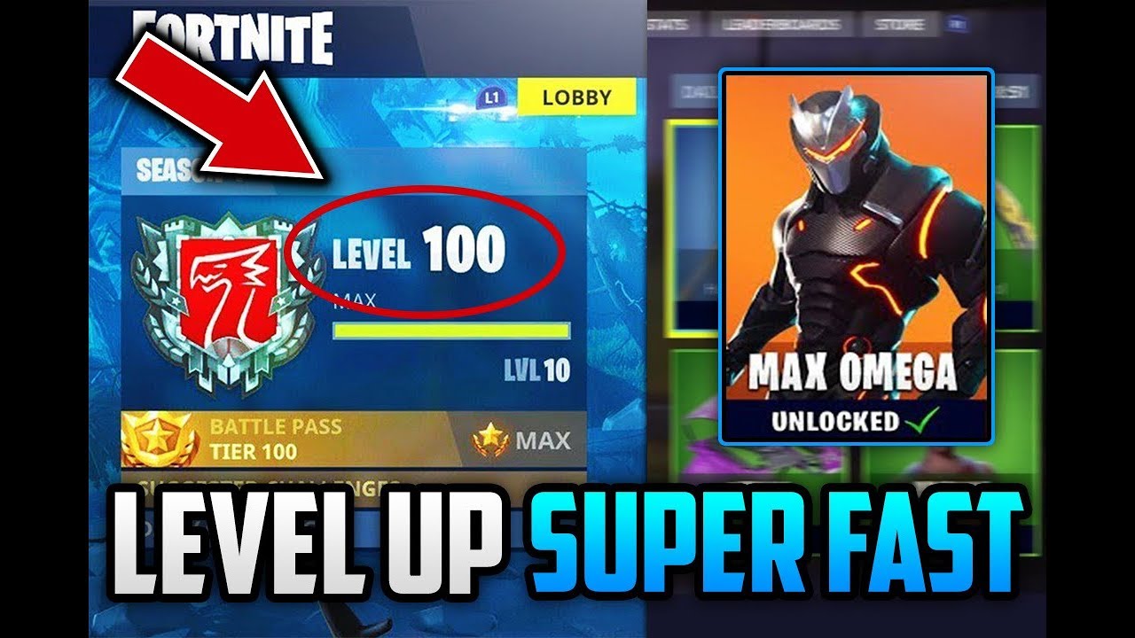 How to Level Up Fast in Fortnite!!! REACH LEVEL 100 TODAY!!! - YouTube