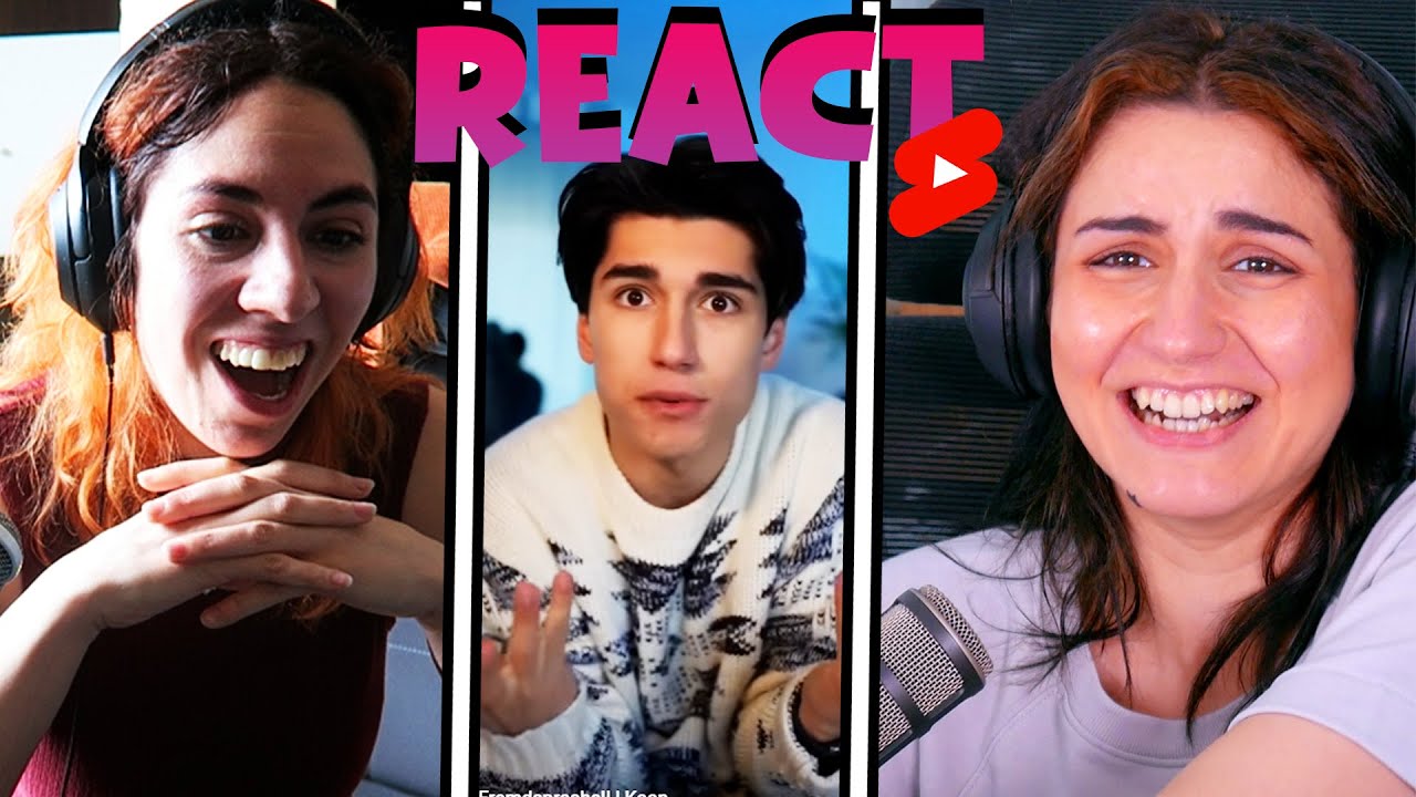 Dania und Lena REAGIEREN auf YouTube Shorts! - YouTube