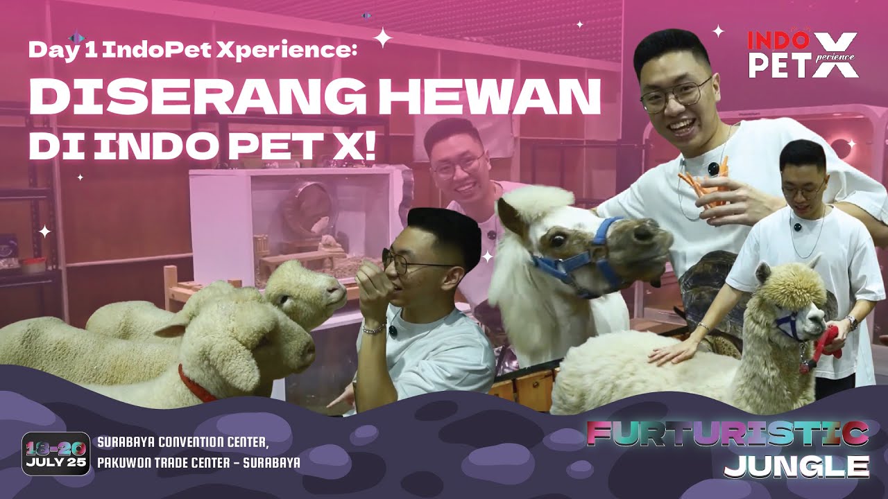 Day 1 IndoPet Xperience: Diserang Hewan di Pet Expo! 😱🔥 - YouTube