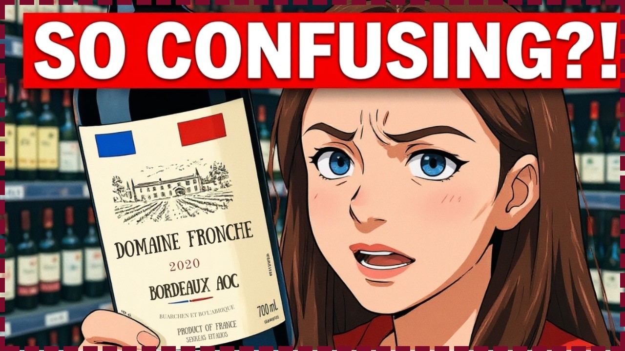 Wine Labels Decoded: A Beginner's Guide to Reading Wine Labels - YouTube