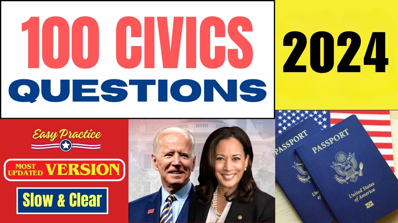100 civics questions and answers 2024 by groups for U.S. citizenship ...