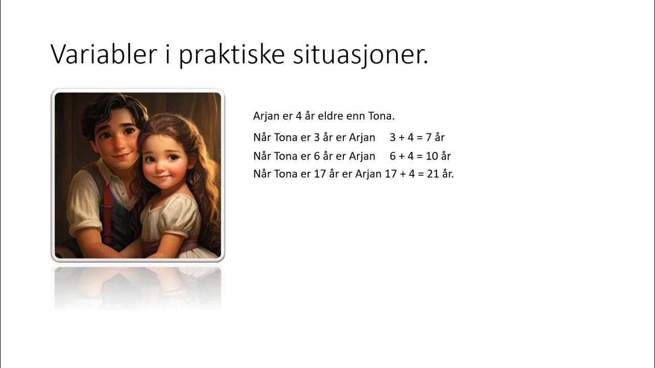 Variabler En introduksjon - YouTube