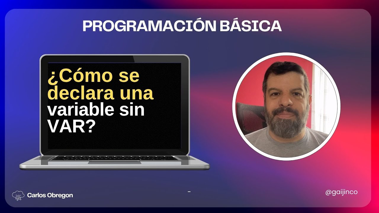 Curso de Programación Básica: Declarar una variable sin VAR - YouTube