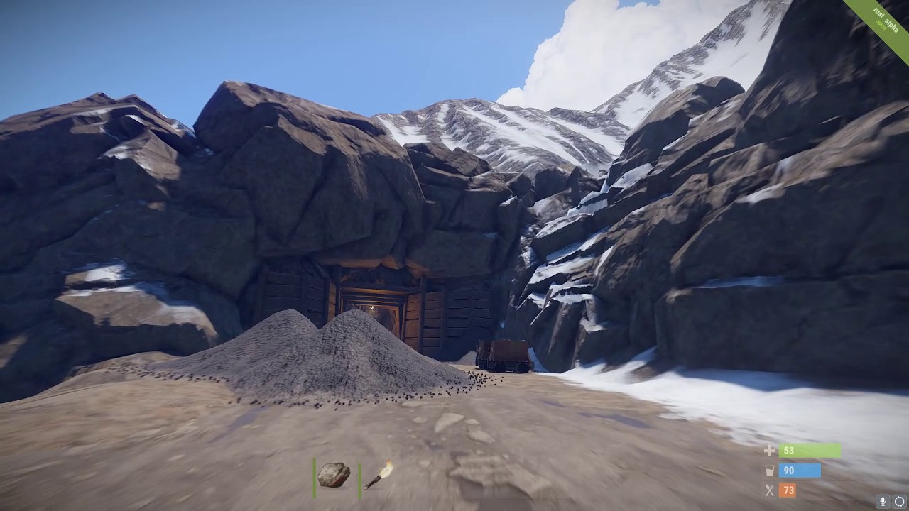 Exploring Awesome Mine Shaft in Rust! (It's beautifull bruh) - YouTube