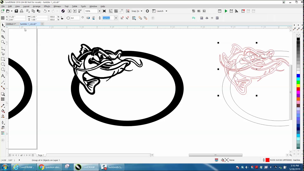 Corel Draw Tips & Tricks Smart Fill Tool and how to make it work for ...
