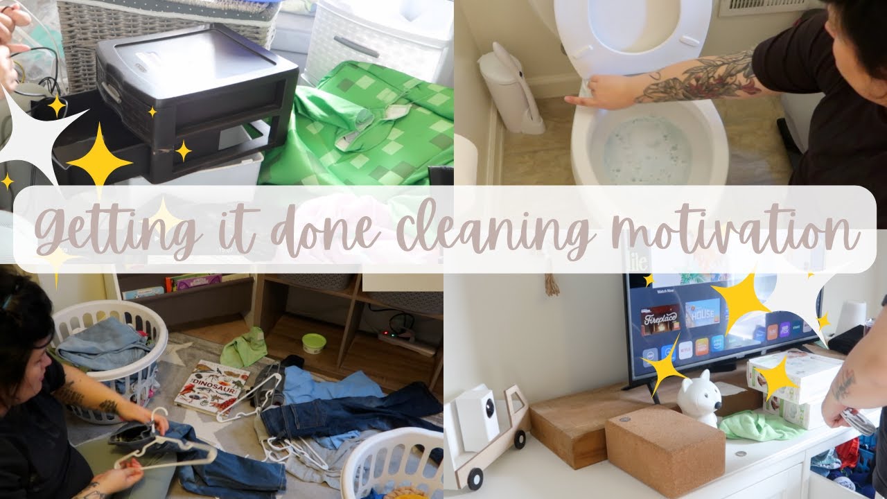 **NEW** SUPER SATISFYING CLEAN WITH ME || GETTING IT DONE CLEANING ...