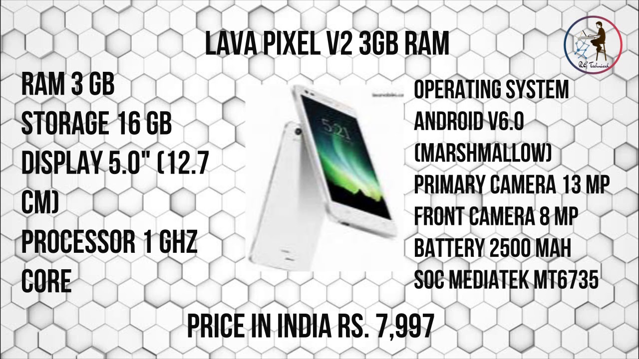 Lava Pixel V2 3GB RAM - YouTube